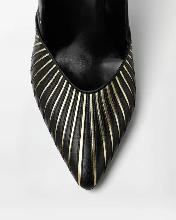 Versace Nappa Pumps 90 Mm