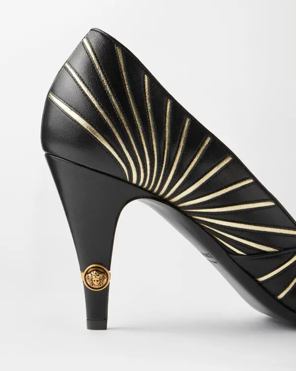 Versace Nappa Pumps 90 Mm