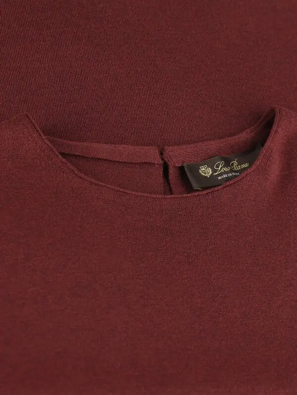 Loro Piana Siena Crew Neck Tank Top