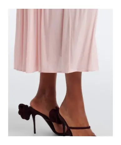 Magda Butrym Pleated Bustier Cocktail Dress