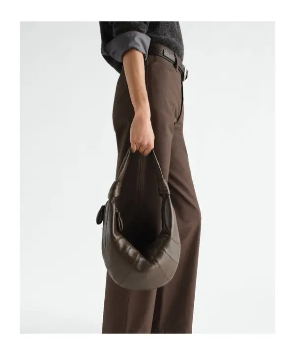 LEMAIRE Fortune Croissant Bag In Leather
