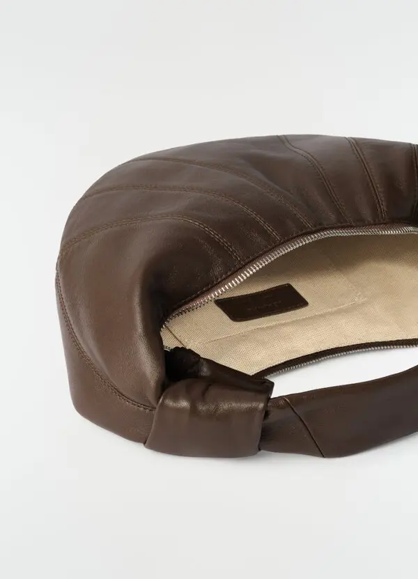 LEMAIRE Mini Fortune Croissant Bag In Leather