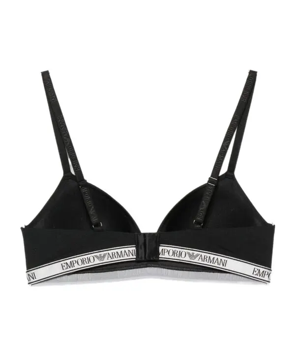 Emporio Armani Logo-tape Triangle Bra