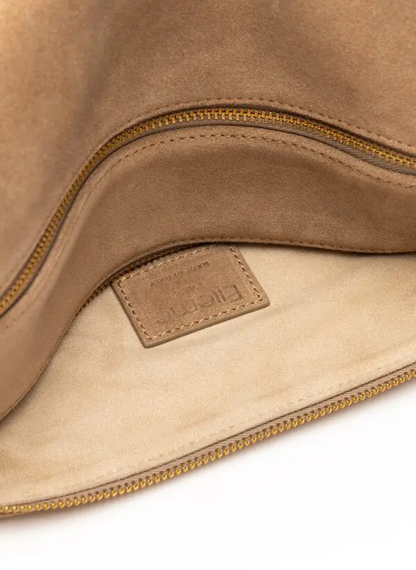 ELLEME Trousse Suede Bag - Tan