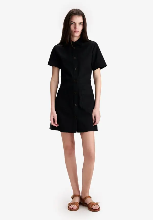 A.p.c. Moleskin Shirt Dress