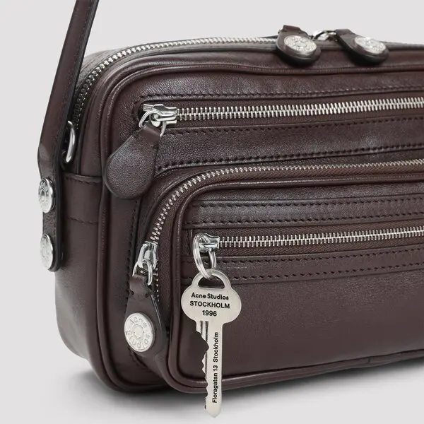 Acne Studios Camero Party Shoulder Bag - Brown