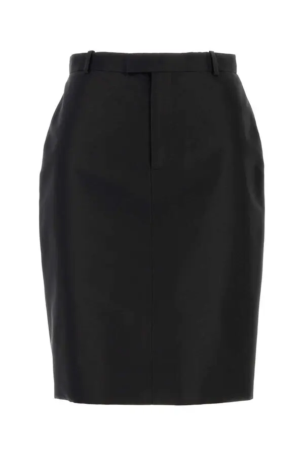 Gucci Faille Skirt - Black