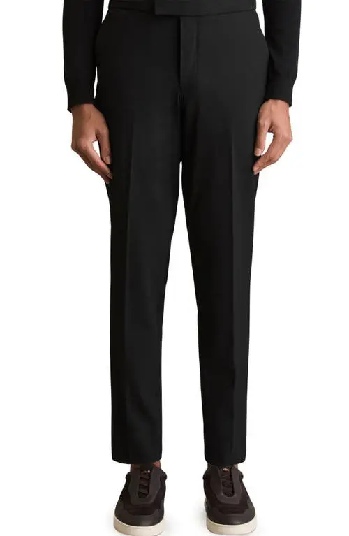 REISS Found Slim Fit Pants - Black