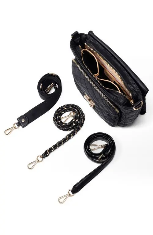 Mz Wallace Medium Crosby Lock Crossbody