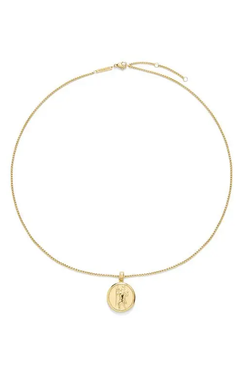 D.LOUISE St. Christopher Talisman Pendant Necklace