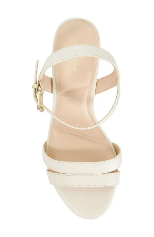 Dune London Merisa Ankle Strap Block Heel Sandals