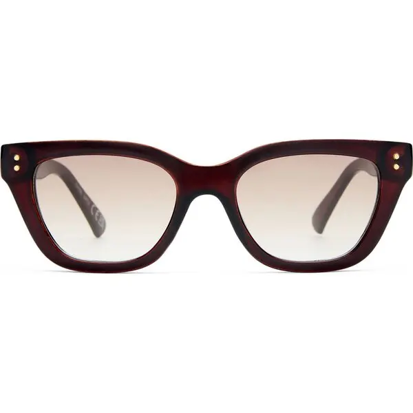 AIRE Nightglow Cat Eye Sunglasses - Chestnut