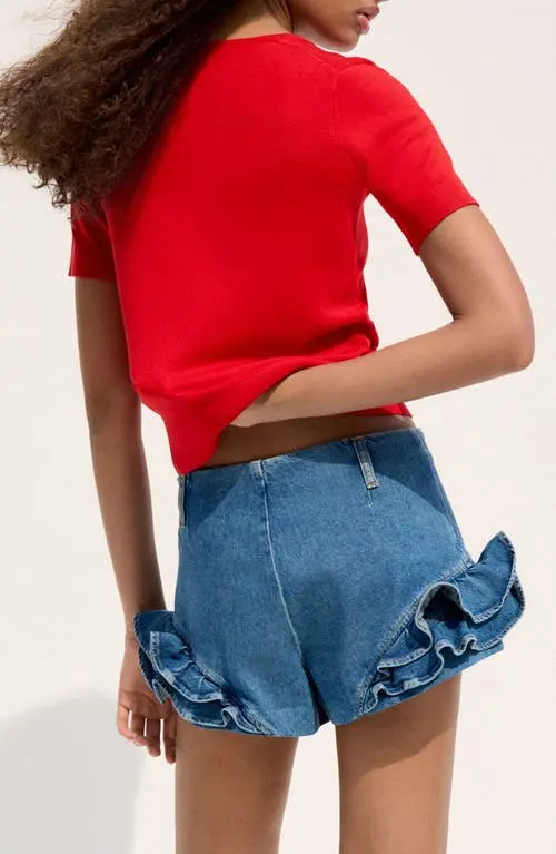 Mango V-neck Sweater - Red
