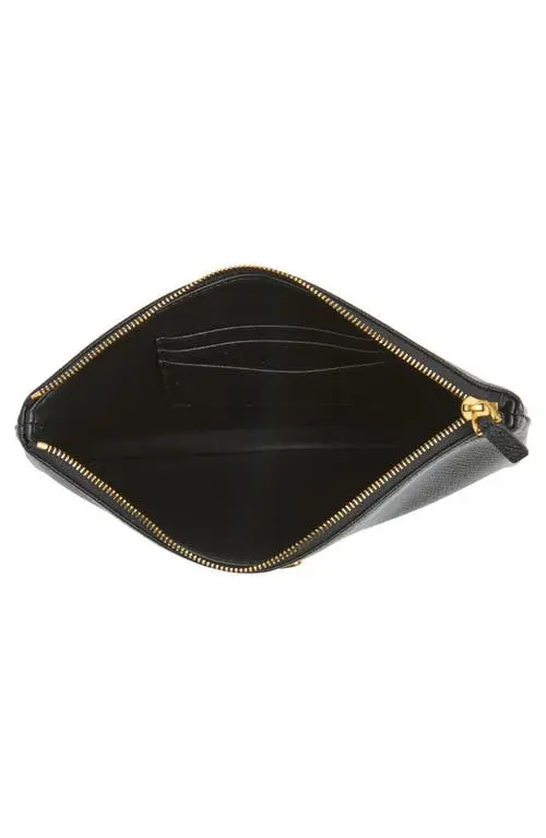 Valentino Garavani Medium Vlogo Leather Pouch