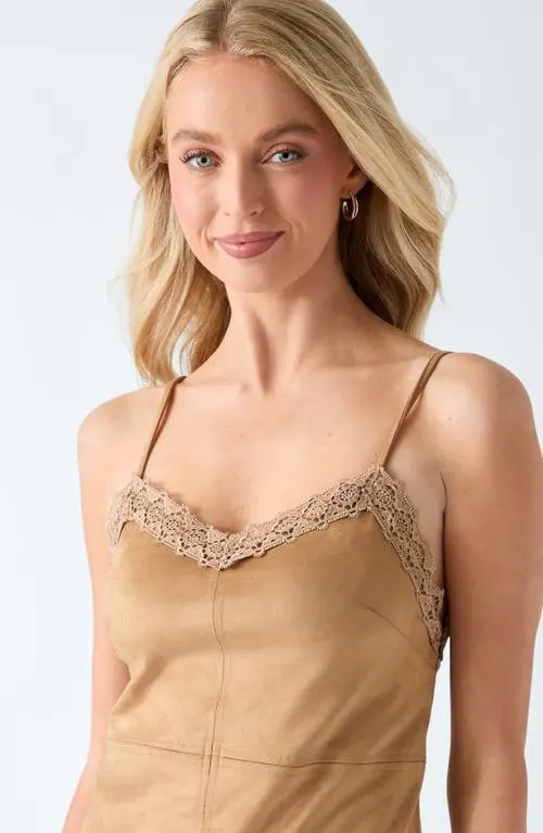 Guess Flaminia Faux Suede Minidress
