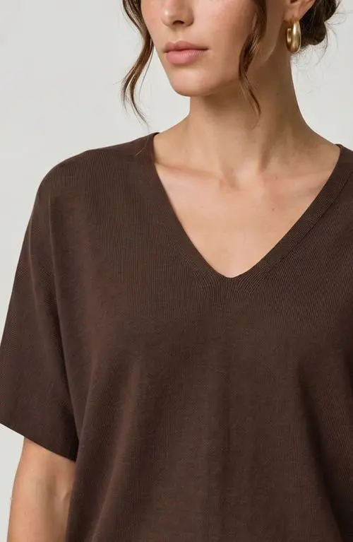 LIVERPOOL V-neck Dolman Pullover - Java
