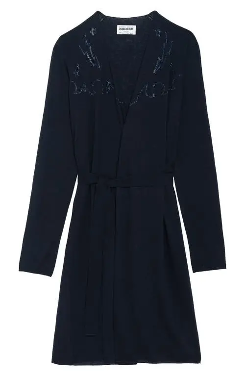 Zadig&Voltaire Daffyz Crystal Cashmere Cardigan