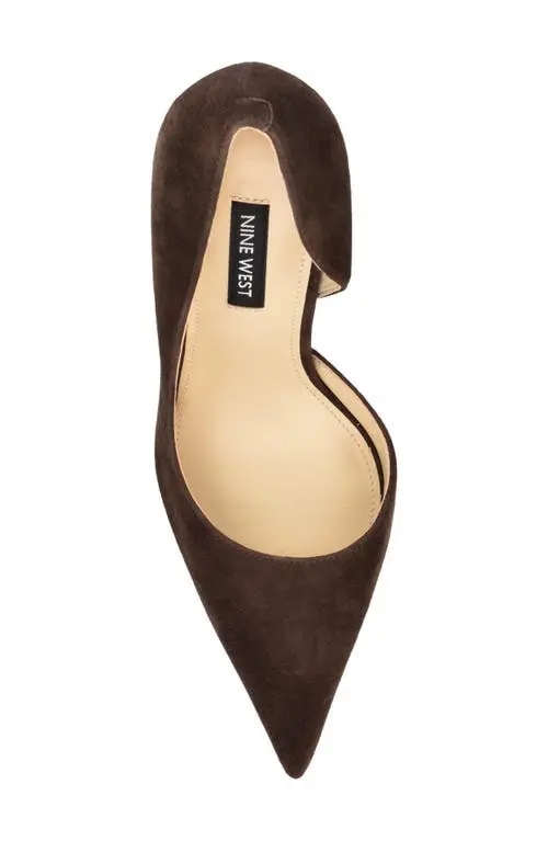 Nine West Grezza Pointed Toe D'orsay Stiletto Pumps - Dbr01