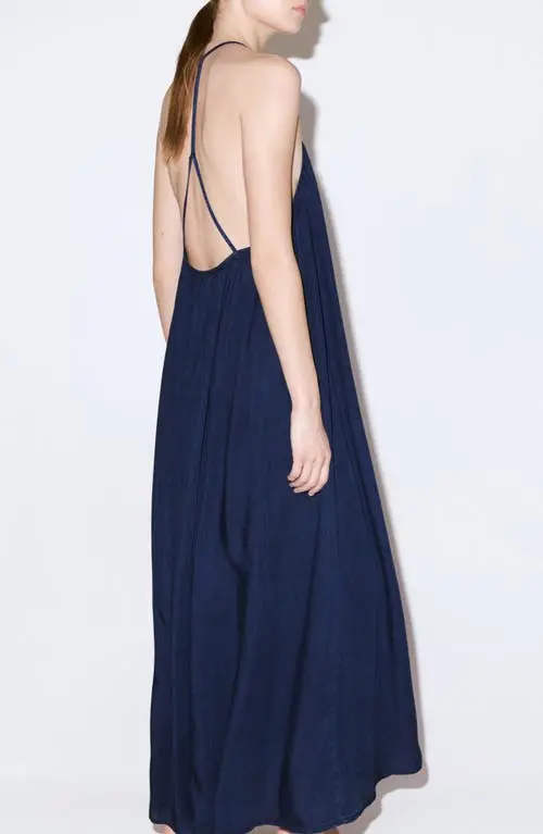 Mango A-line Lyocell Dress