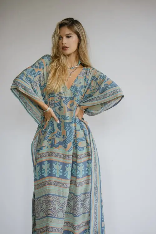 SUN CHILD Long Caftan Marley