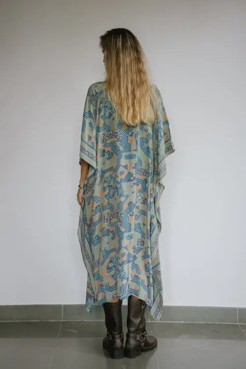 SUN CHILD Long Caftan Marley