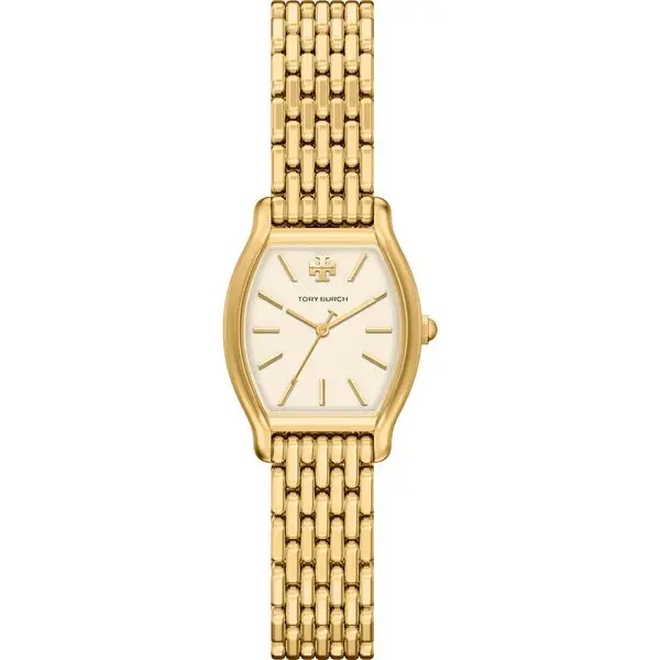 Tory Burch Eleanor Tonneau Bracelet Watch - Gold