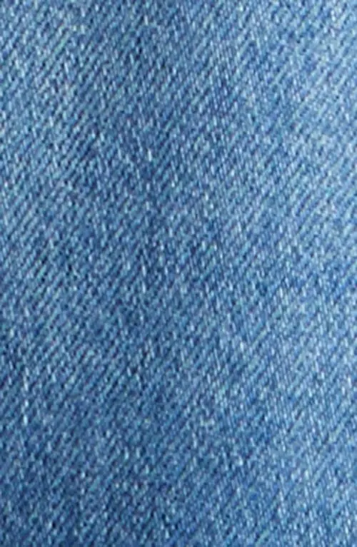 L'Agence Samaya Belted Denim Utility Jacket