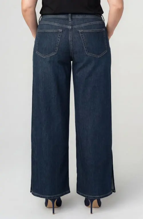 LIVERPOOL Weekender Side Slit Wide Leg Jeans