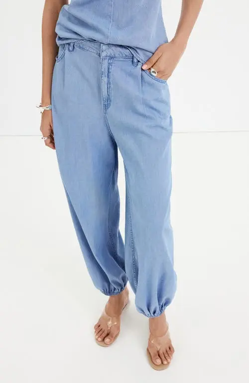 Mango High Waist Baggy Jeans