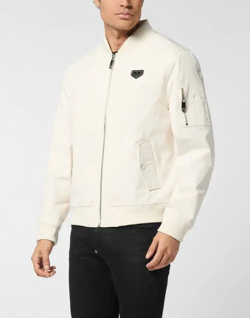 Philipp Plein Nylon Bomber Jacket