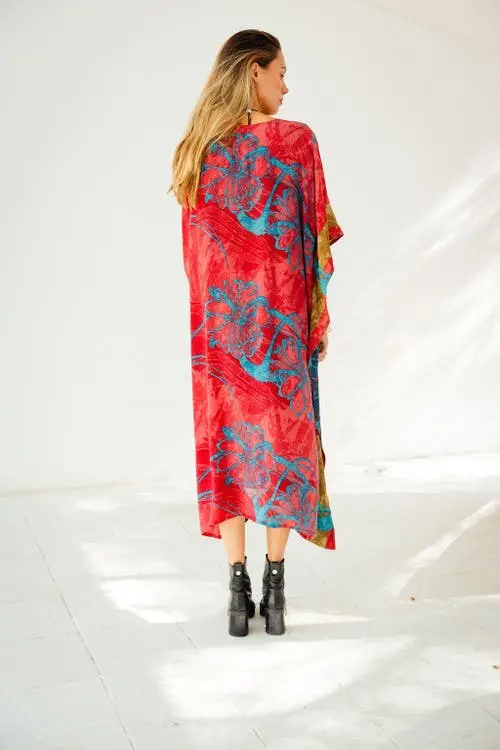 SUN CHILD Long Caftan Xandra