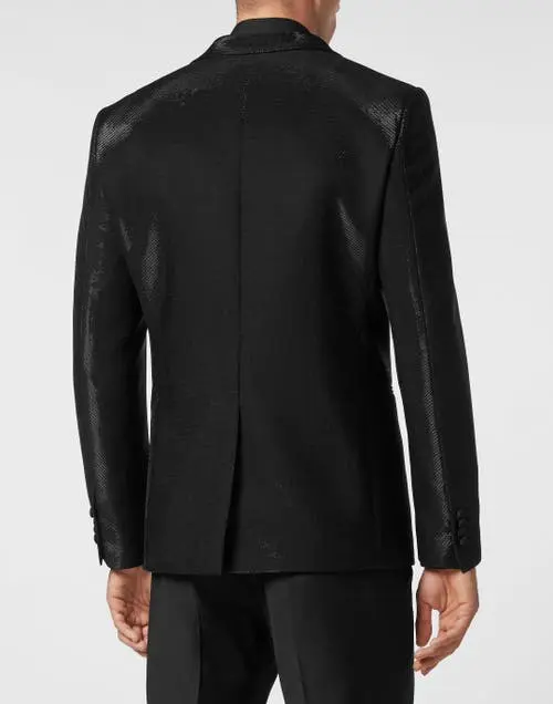 Philipp Plein Lurex Blazer Lord Fit Sartorial
