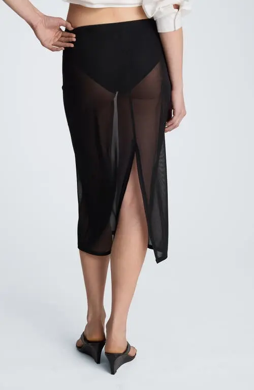 KENNETH COLE Mesh Midi Skirt