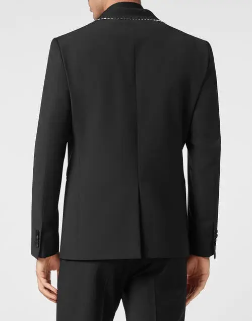 Philipp Plein Wool Blazer Lord Fit