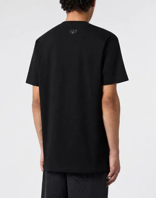 Philipp Plein Jersey T-shirt Dollar - Black