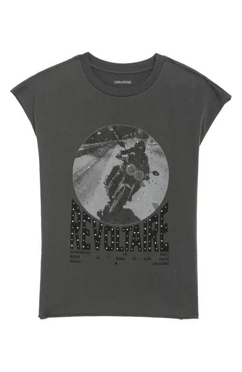 Zadig&Voltaire Cloe Graphic Cotton Tank