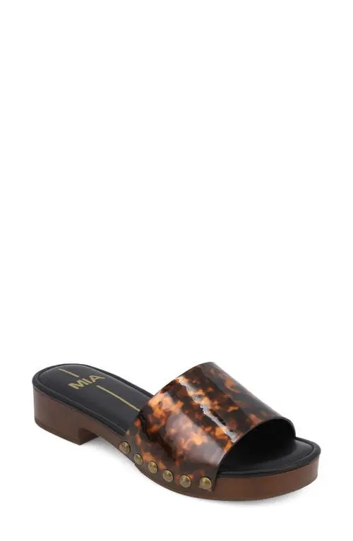 Mia Xonia Platform Sandal - Tortoise