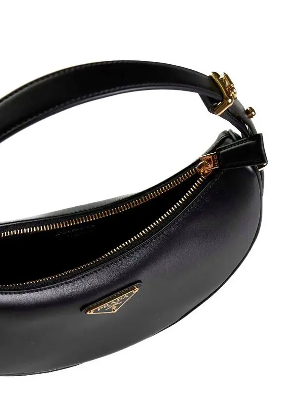 Prada Borse Arque' Leather Bag By