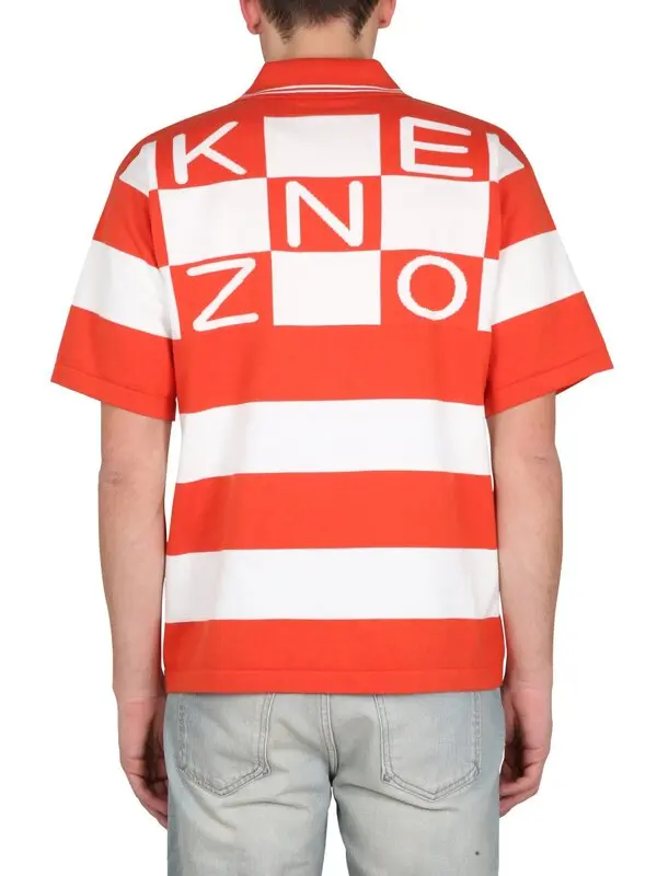 Kenzo Polo Shirt 'nautical Stripes