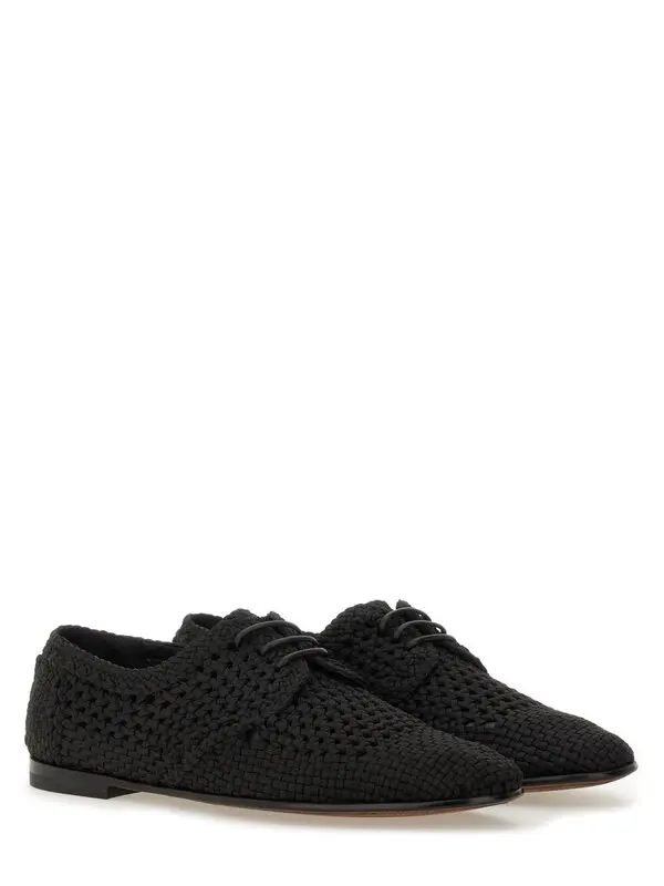 Dolce & Gabbana Woven Derby Shoes
