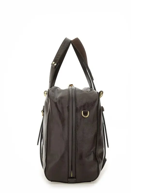 Moschino Leather Handheld Bag