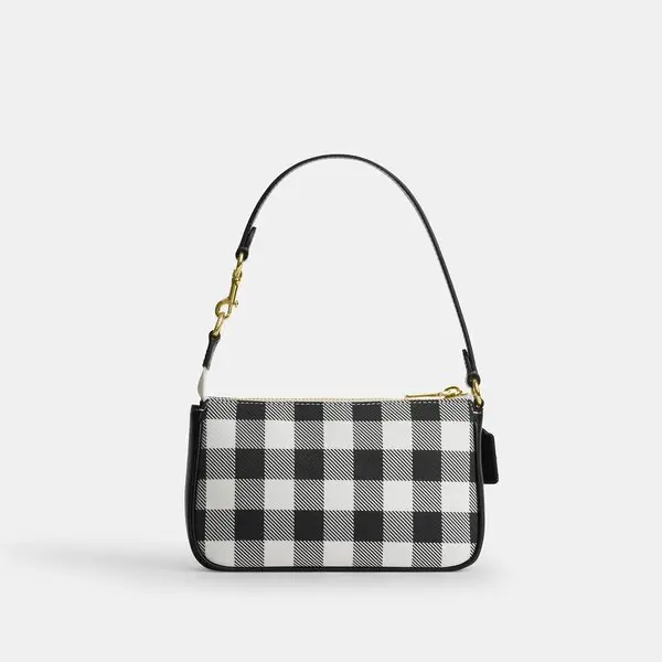 COACH OUTLET Nolita 19 With Gingham Print And Charm