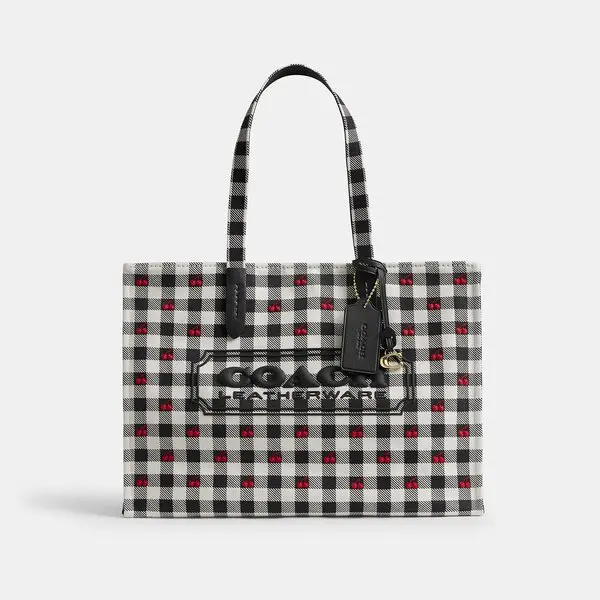 COACH OUTLET Tote Bag - Gold/black Multi
