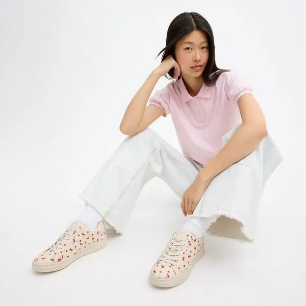 COACH OUTLET High Line Sneaker With Cherry Print