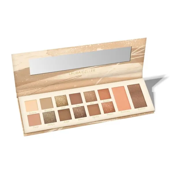 Laura Geller Beauty Laura's Essentials Artistic & Authentic 12 Multi-finish Eyeshadows, 1 Highlighter, Blush - Multicolor