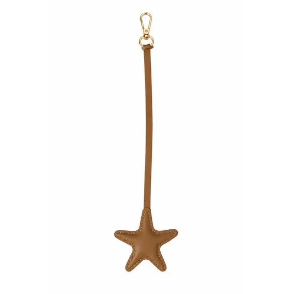 F3ROG BY RANA Starfish Charm Keychain - Brown