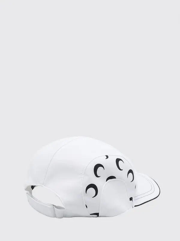 MARINE SERRE Crescent Moon Logo Polyamide Baseball Cap