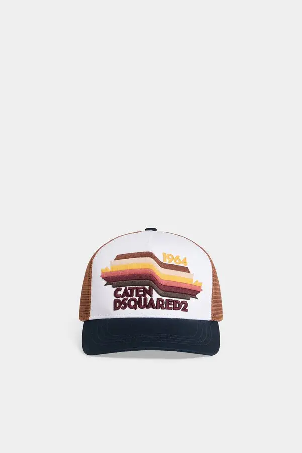 Dsquared2 Gabardine Baseball Cap - Multicolor