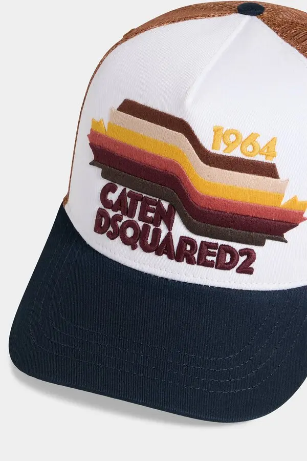 Dsquared2 Gabardine Baseball Cap - Multicolor