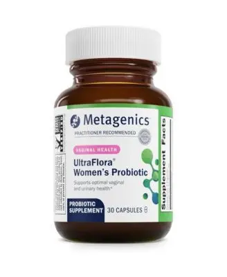 METAGENICS Ultraflora S Probiotic Shelf Stable Supplement For Vaginal Health Yeast Balance Urinary Comfort With Lactobacillus Gr 1 - No Color